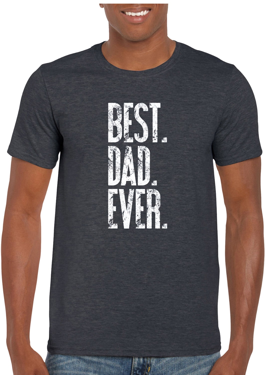 Feisty and Fabulous Best Ever Dad, Gray Small - Walmart.com