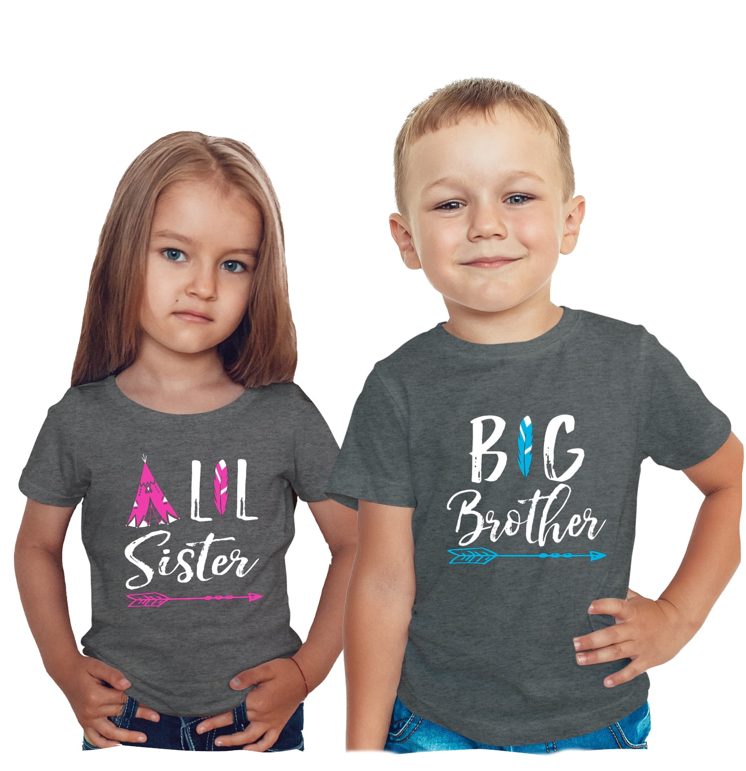 Feisty and Fabulous, Matching Brother and Sister Outfits, Little Sister ...