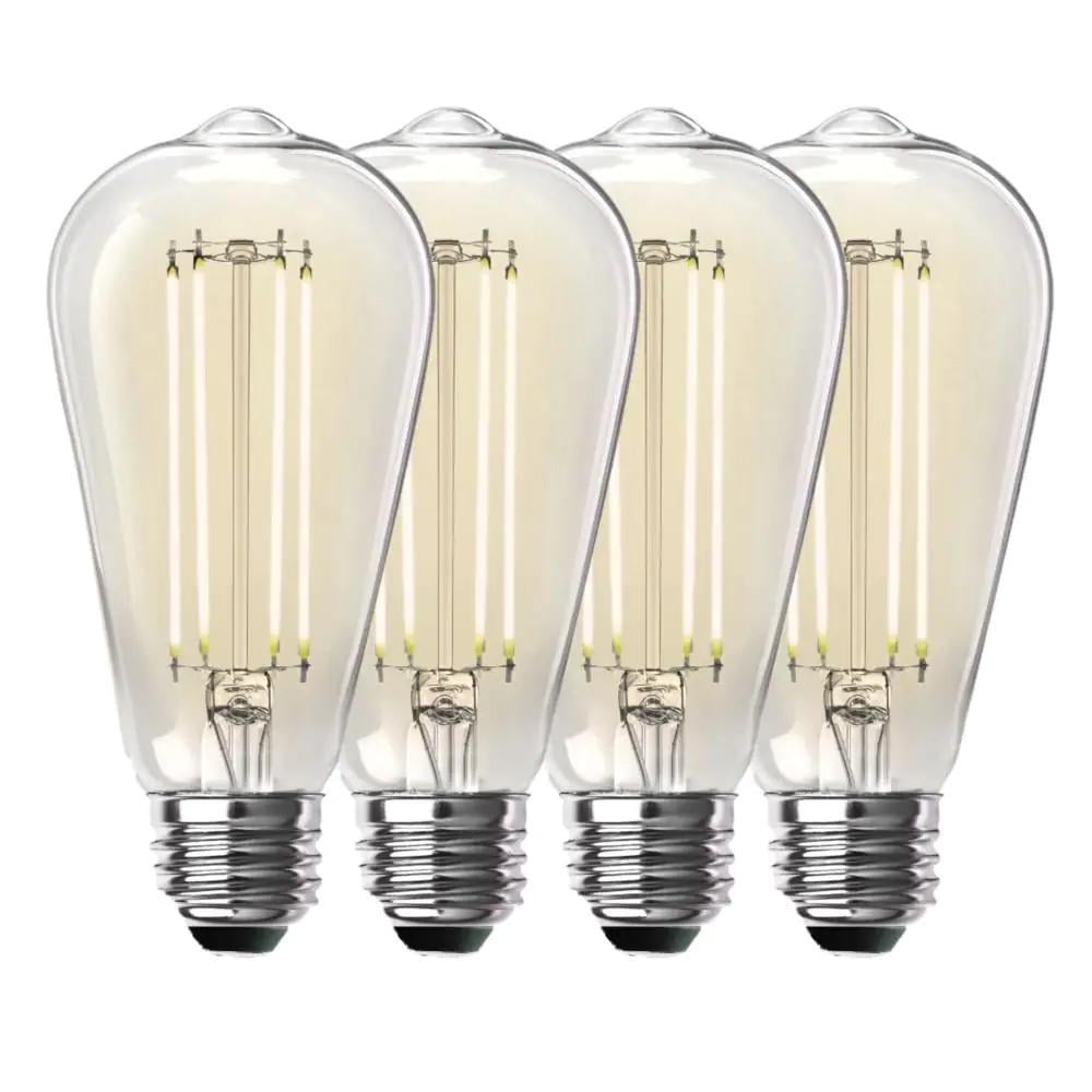 Feit Electric 18574 - ST19100CL/930CA/4 Edison Style Antique Filament ...