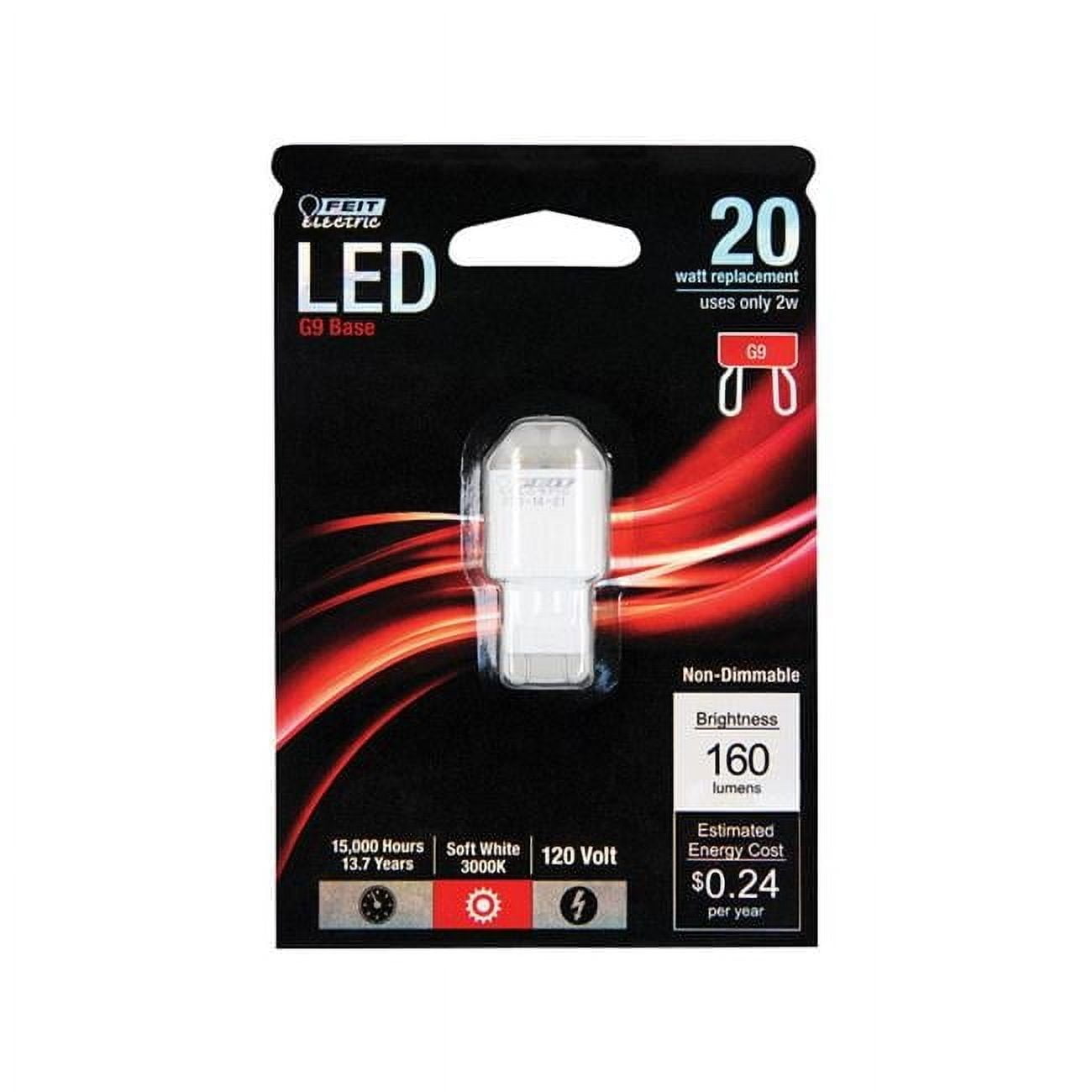 Feit Electric 2 watts Wedge LED Bulb with 160 Lumens Soft White 25 ...