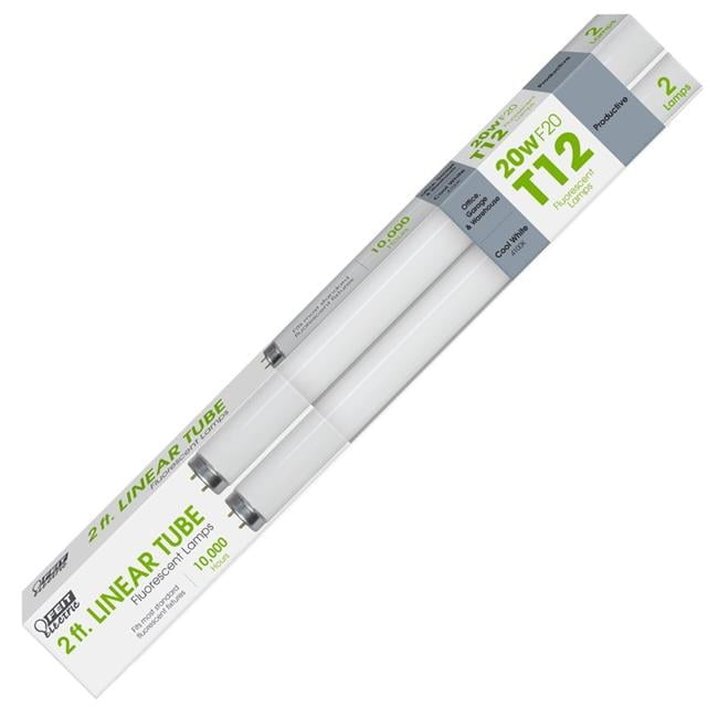 BULB FL T12 G13 20W24""CW (Pack of 6) - Walmart.com