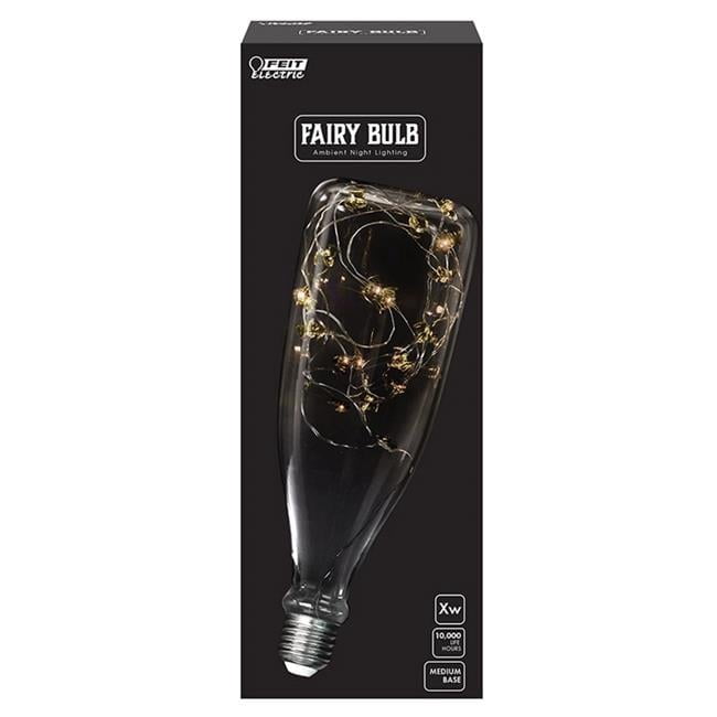 Feit Electric 3 watt 60 Lumen Fairy Bottle LED Bulb, Soft White ...
