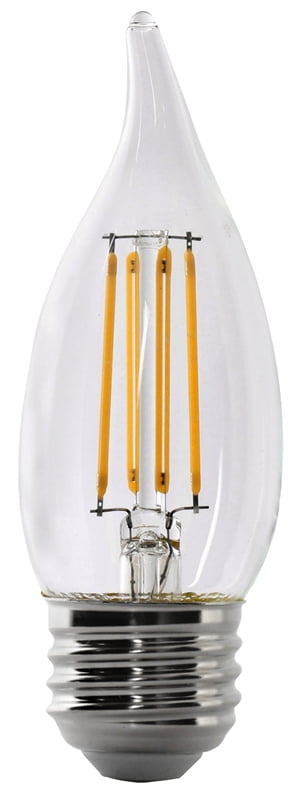 Feit Electric 3405453 40W Dimmable Candle LED Bulb - 5K - Walmart.com