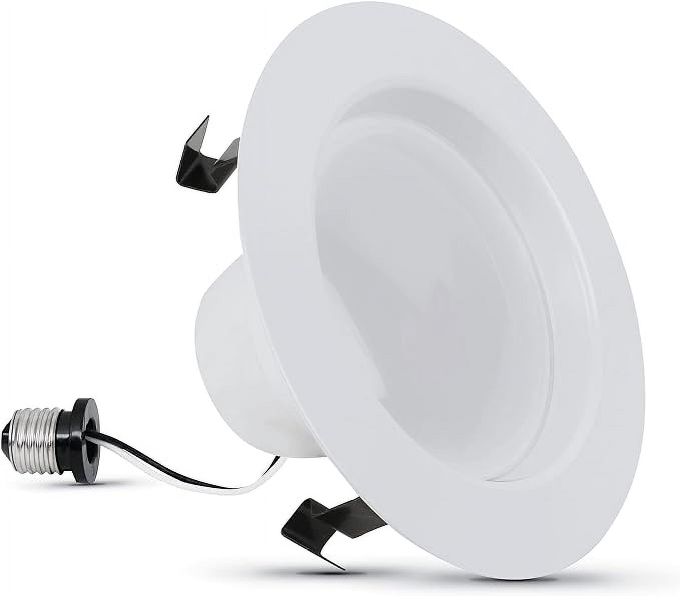 Feit Electric 4 inch LED Recessed Downlight - Pre-Mounted Trim ...