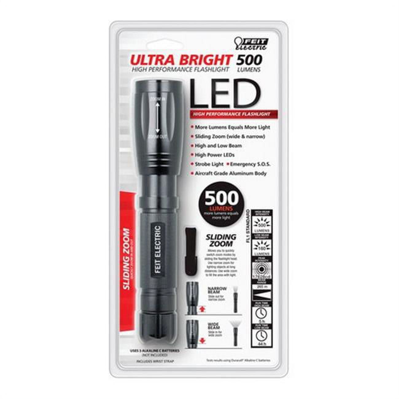 Feit Electric 72328 500 Lumen LED Flashlight - Walmart.com
