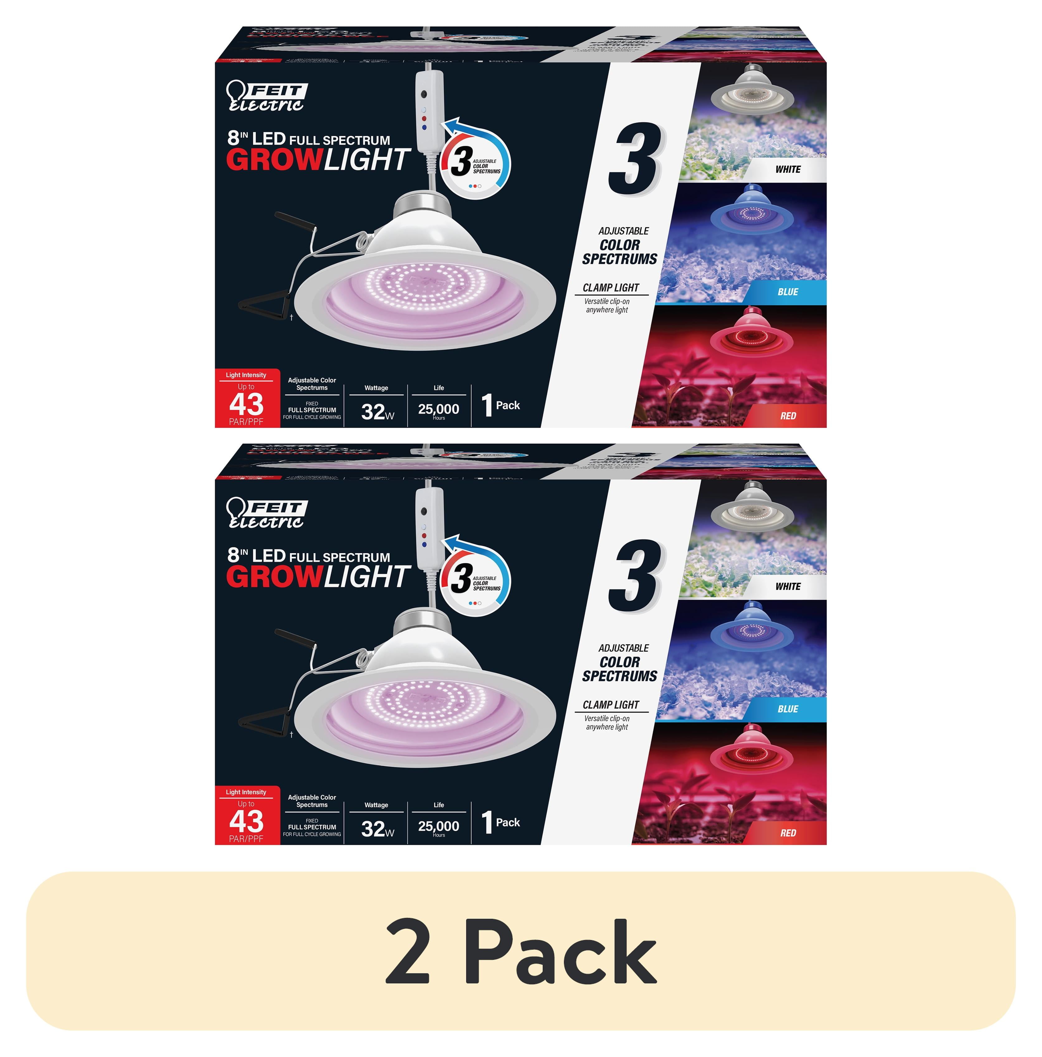 (2 pack) Feit Electric 8" inch Assembled Product Height - 32W ...