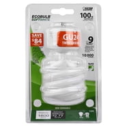 Philips 13W T2 Mini Twister CFL Light Bulb, Daylight 6500K, 60W ...