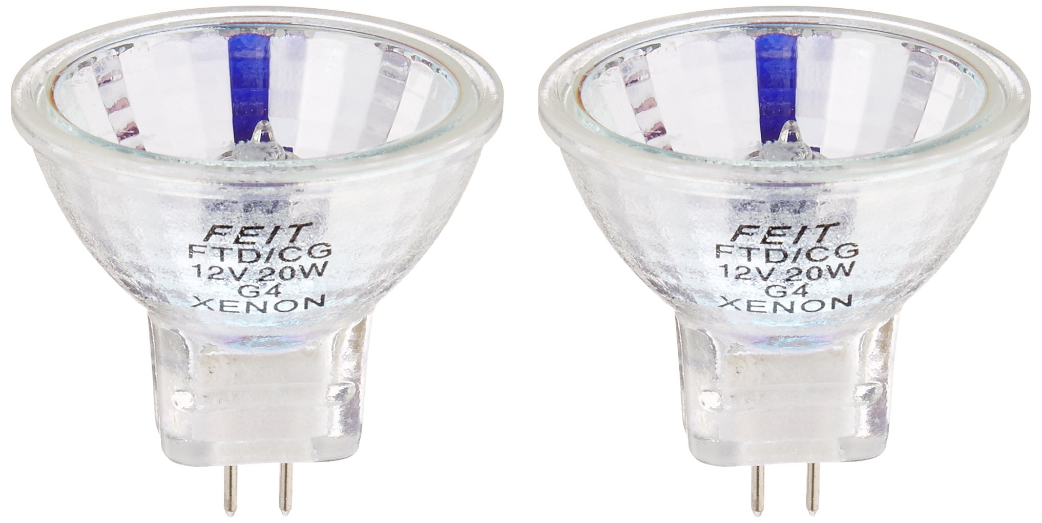 Feit Electric BPXNFTD/2/RP Xenon 20-Watt MR11 Halogen Light Bulb ...