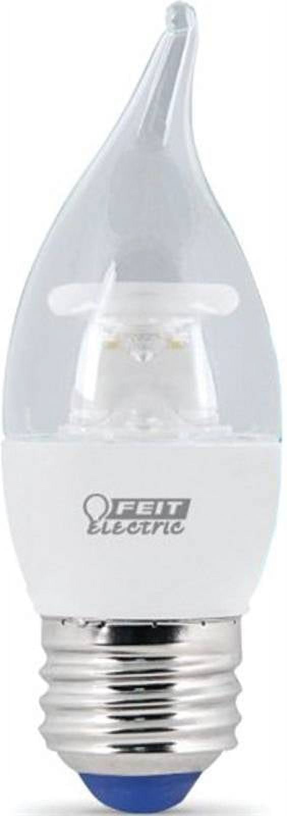 Feit Electric EFC/300/LED/COLD Chandelier LED Light Bulb, 120 Volt, 4.8 ...