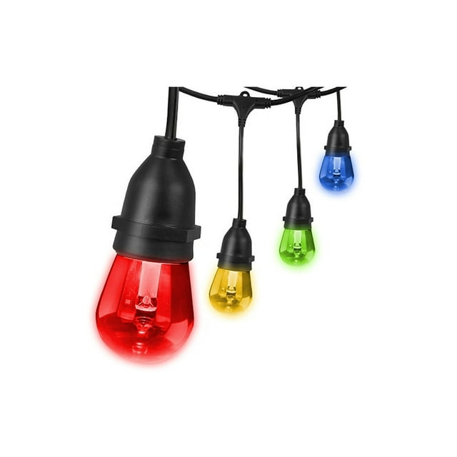 Feit Electric Outdoor Color Changing Smart LED String Light, 120 volt ...