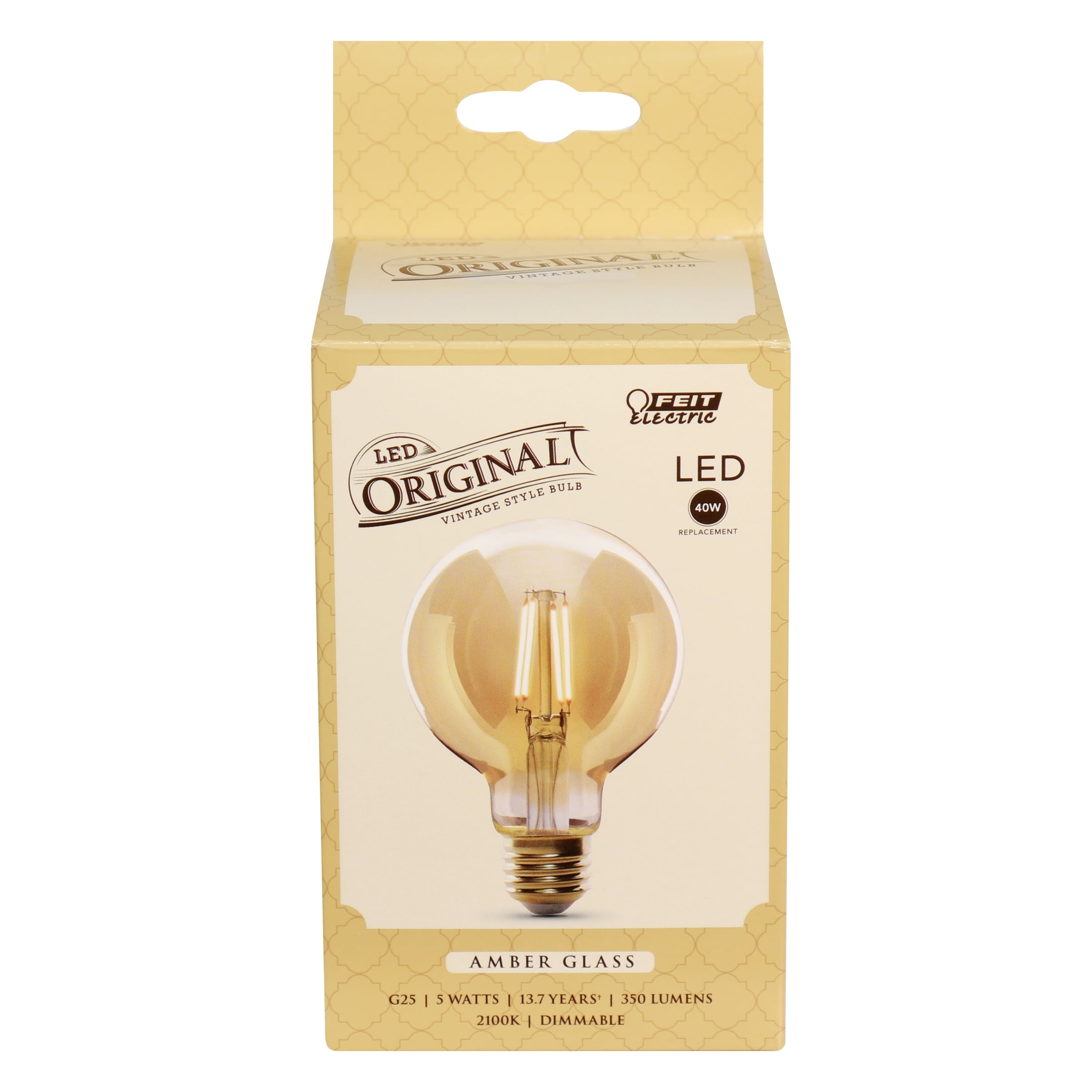 Feit Electric Original Vintage LED 5W (40 Watts Equiv.) Soft White ...