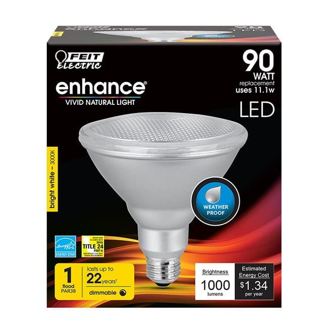 Feit Electric PAR38-830LEDG11 Part 38 Led Electric Bulb - Walmart.com