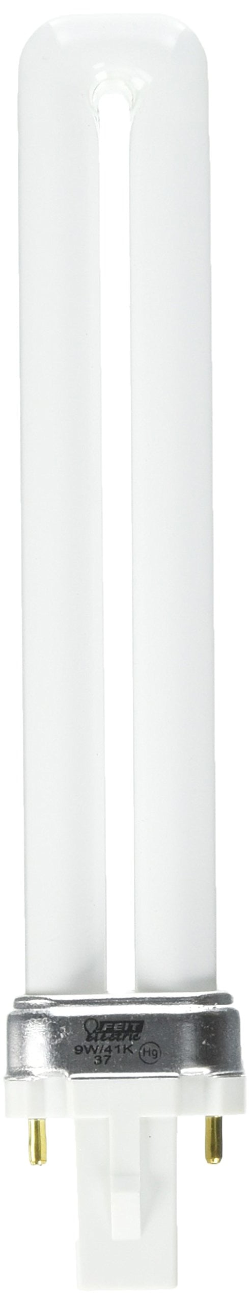 Feit Electric PL9/41 9-Watt Fluorescent PL Bulb, 6.4"H x 1.2"D, 4100K ...