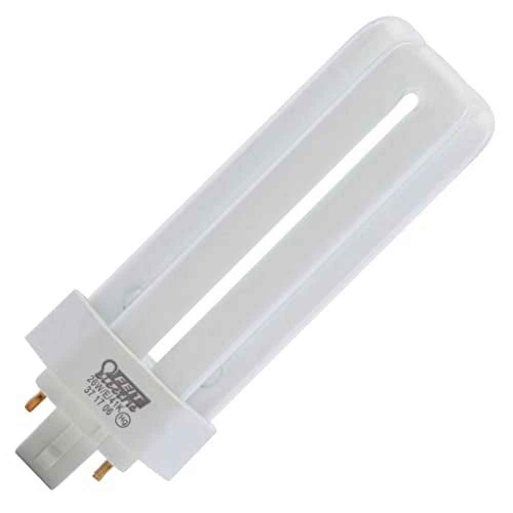 Feit Electric, Fluorescent PL Bulb, PLT26E/41 26-Watt, Compact 4-Pin ...