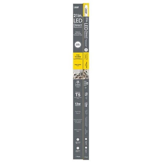 Feit General Purpose Bright White 21 in. Bi-Pin Linear LED Linear Lamp ...