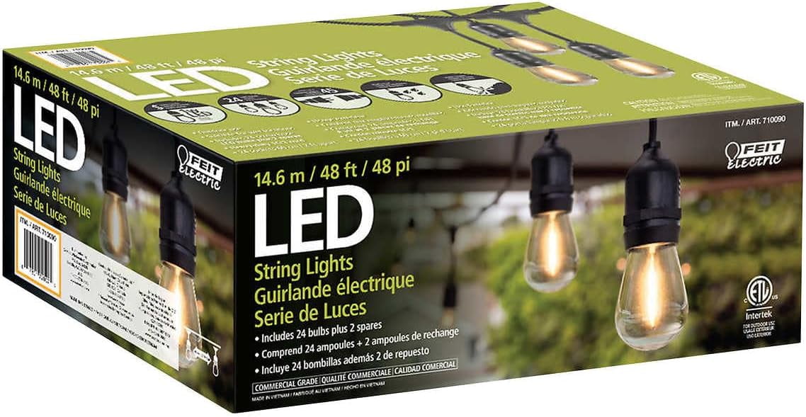 Feit LED String Lights (48') - Walmart.com