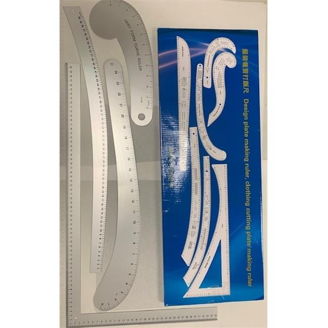 Feiyue FC-001 Fashion Metric Sewing Ruler Set, French Curve Pattern ...