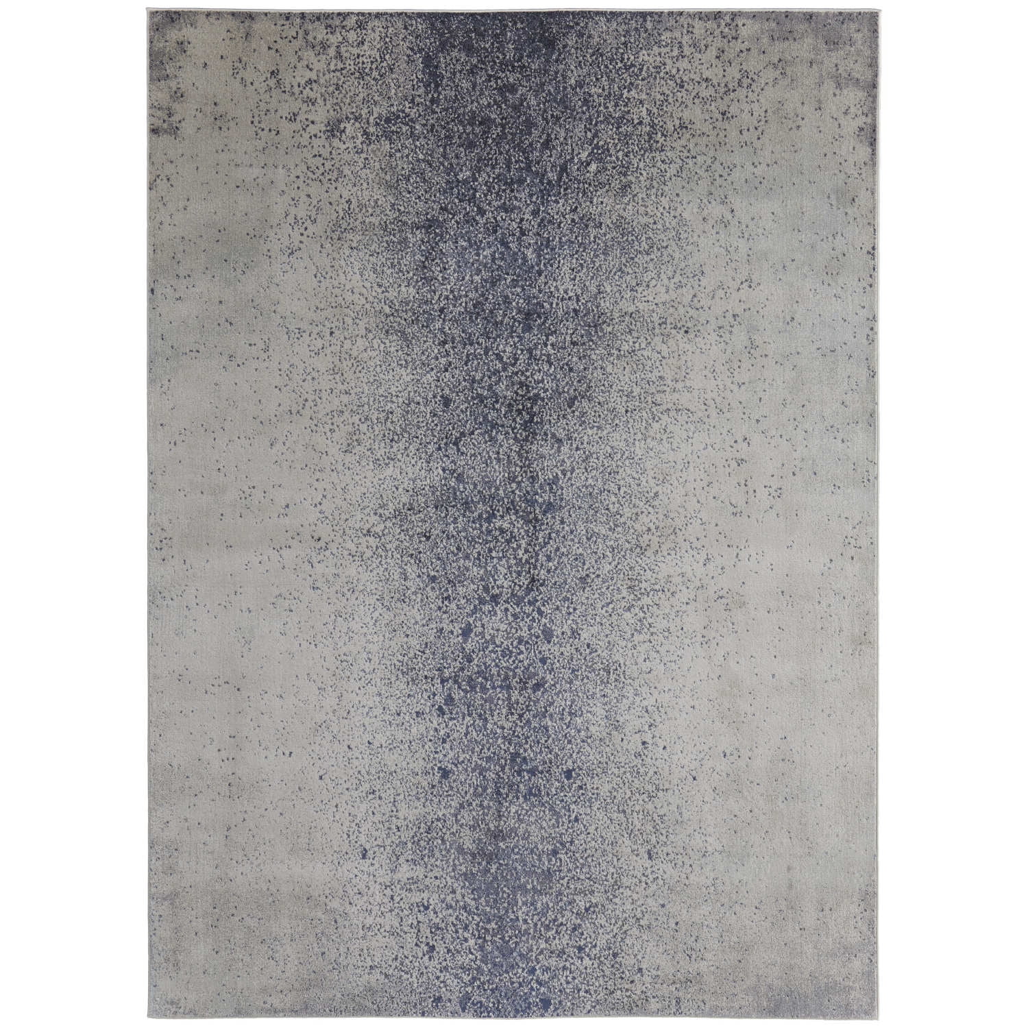 Feizy Astra Transitional Abstract, Blue/Ivory, 8' x 10' Area Rug Stain ...