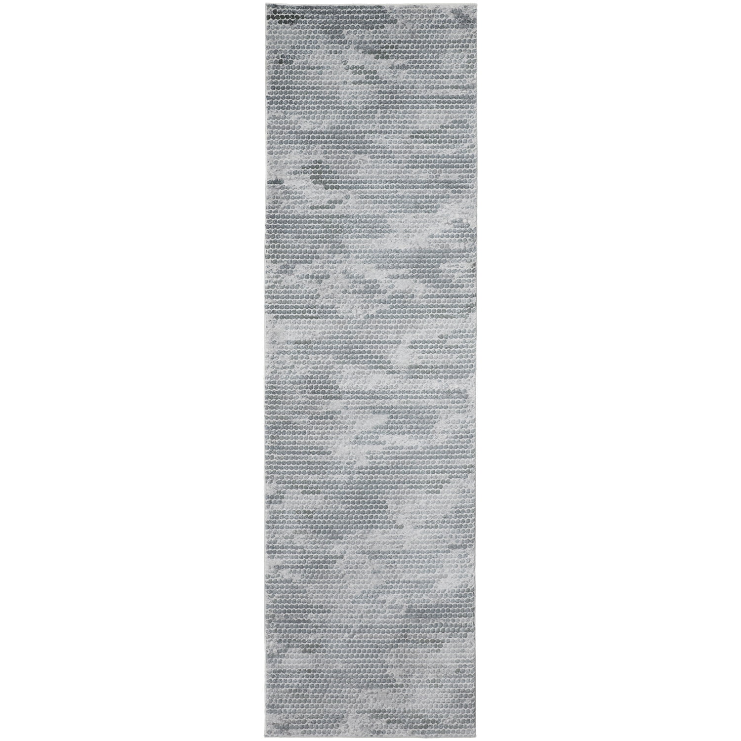 Feizy Atwell Transitional Abstract, Blue/Gray, 3' x 10' Runner Easy ...