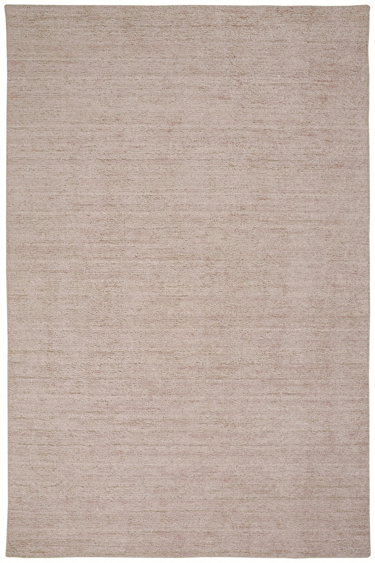 Feizy Delino Transitional Solid, Pink/Ivory, 5' x 8' Area Rug Sheen ...