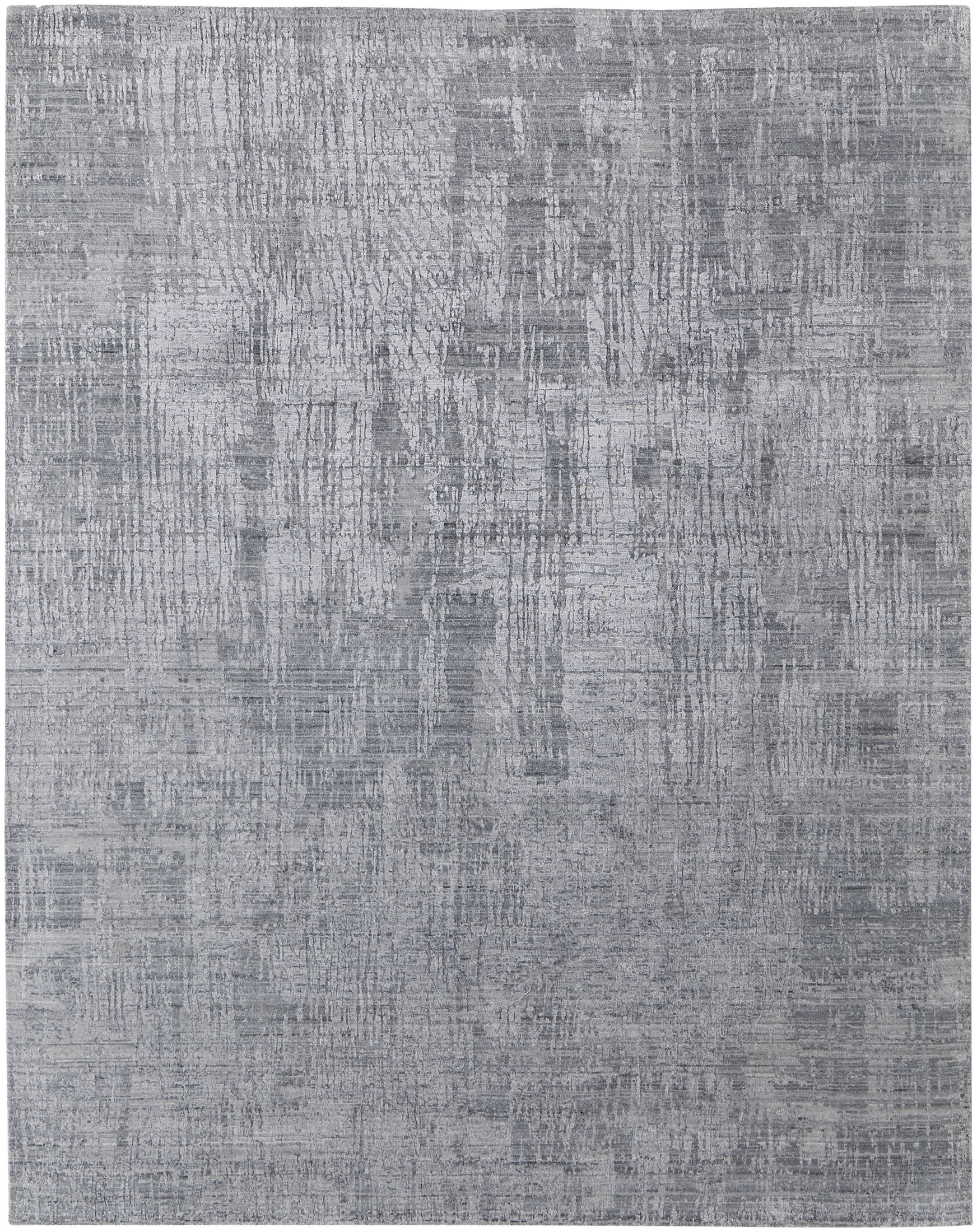 Feizy Eastfield Modern Abstract, 2'6" x 12' Runner Sheen Handmade ...