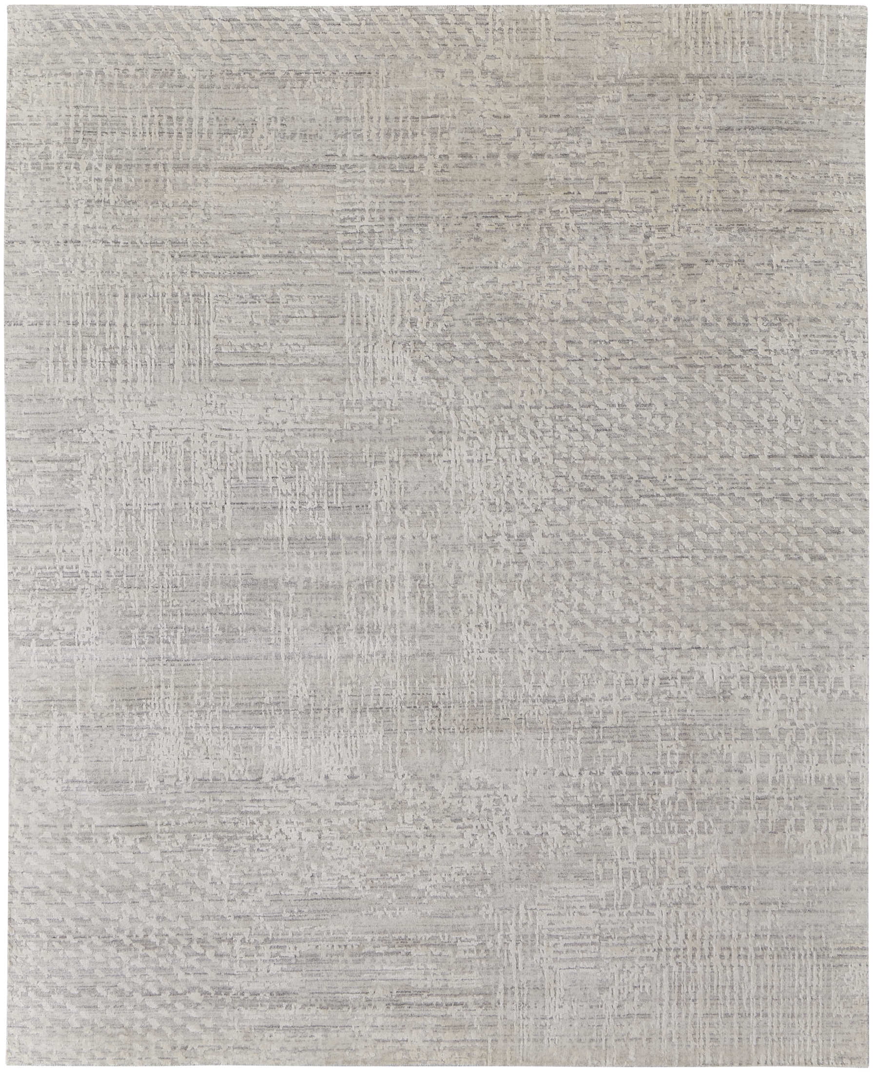 Feizy Eastfield Modern Abstract, Ivory, 2' x 3' Accent Rug Sheen ...