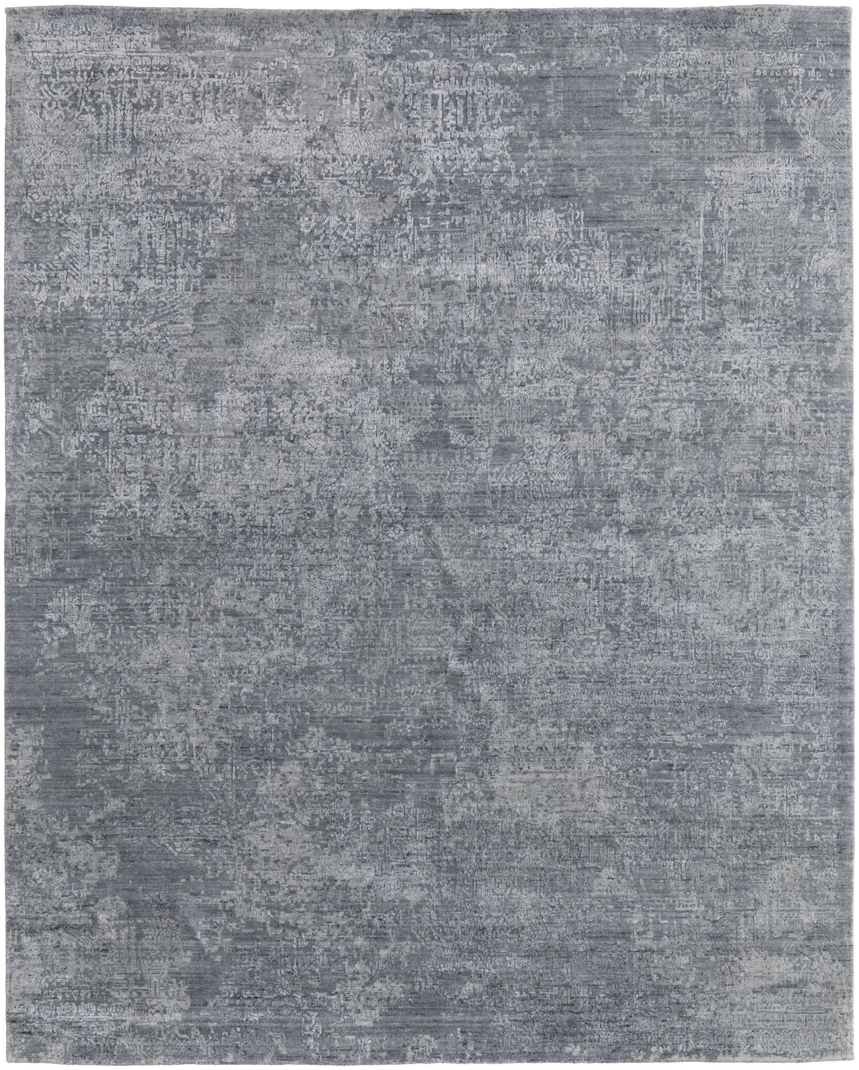Feizy Eastfield Modern Gradient & Ombre, Blue/Gray, 5' x 8' Area Rug ...