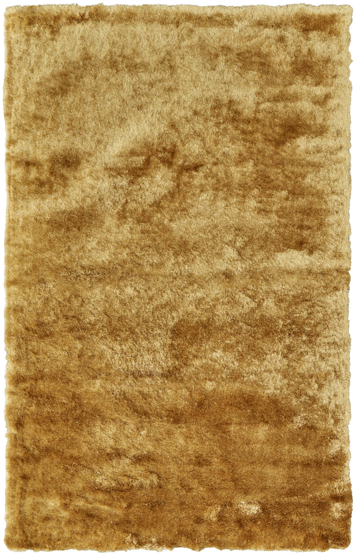 Feizy Indochine Modern Solid, Gold/Yellow, 8' x 8' Round Rug Sheen Fade ...