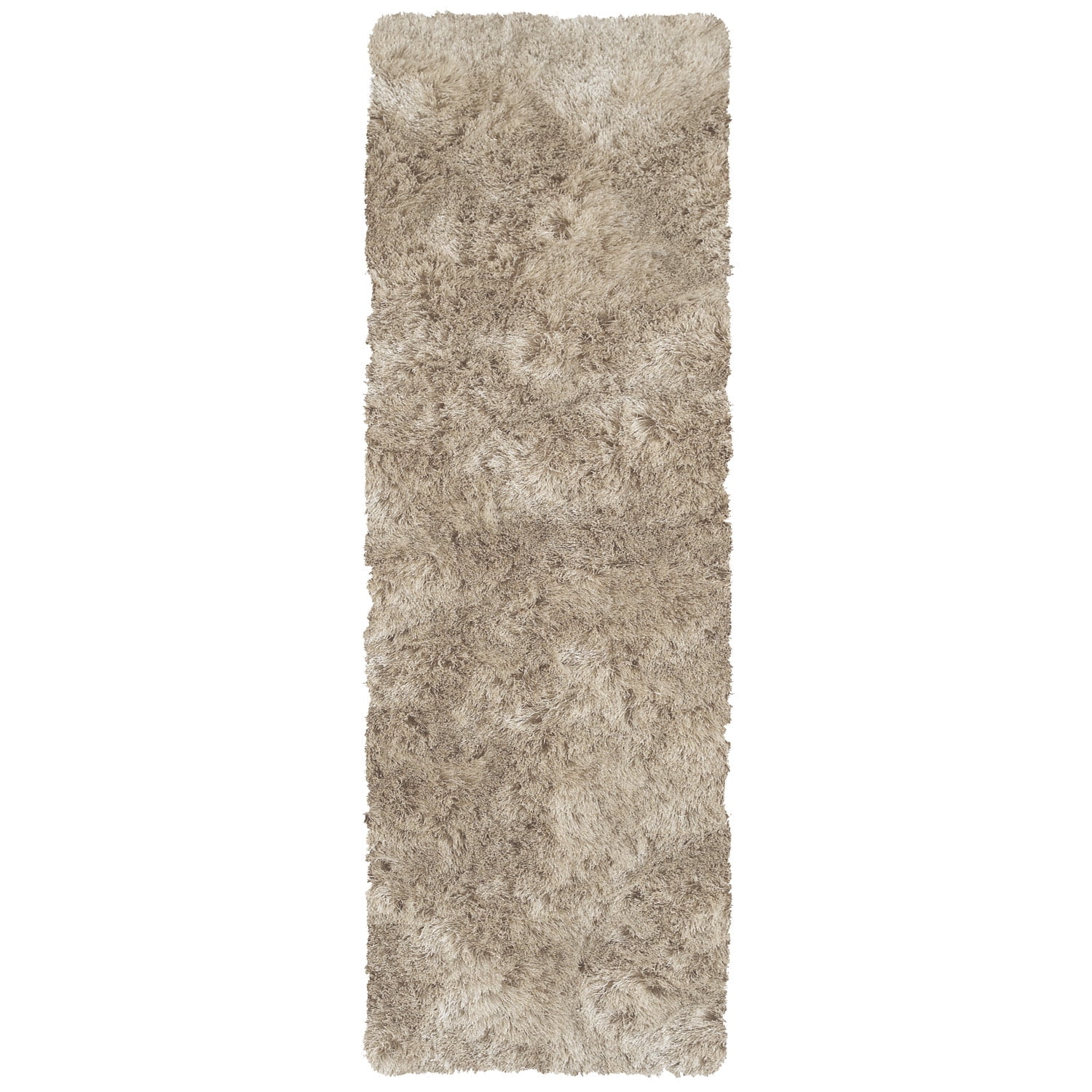 Feizy Indochine Modern Solid, Tan/Taupe, 2'6" x 6' Runner Sheen Fade ...