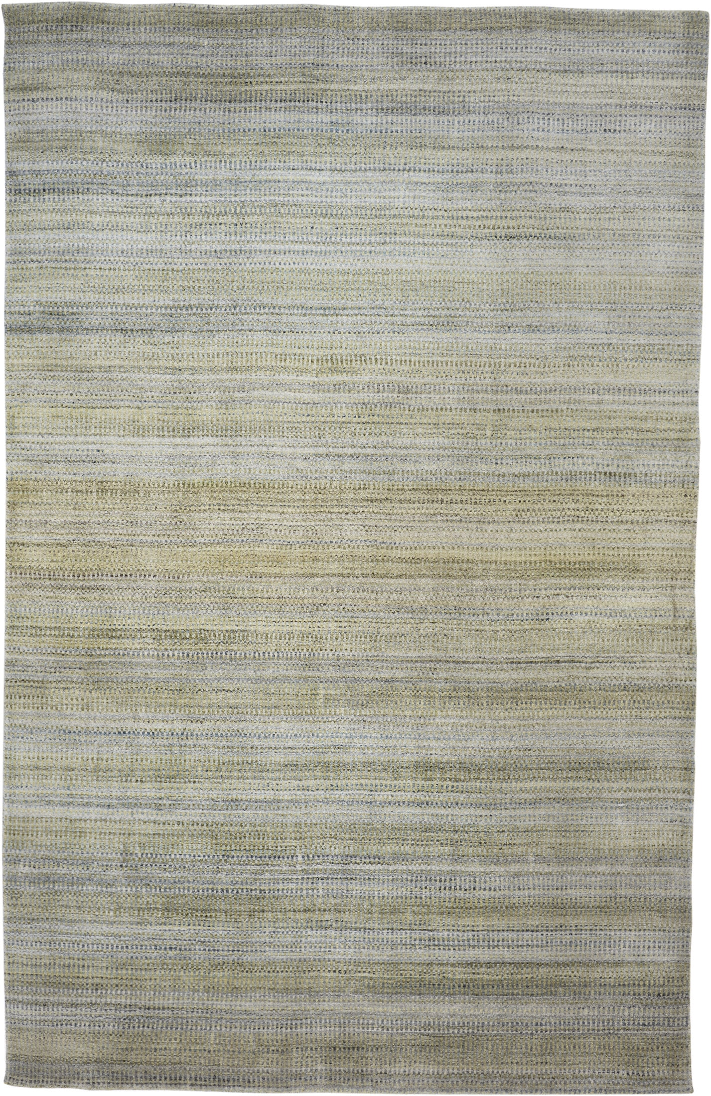 Feizy Milan Modern Gradient & Ombre, Green/Blue/Tan, 5' x 8' Area Rug ...