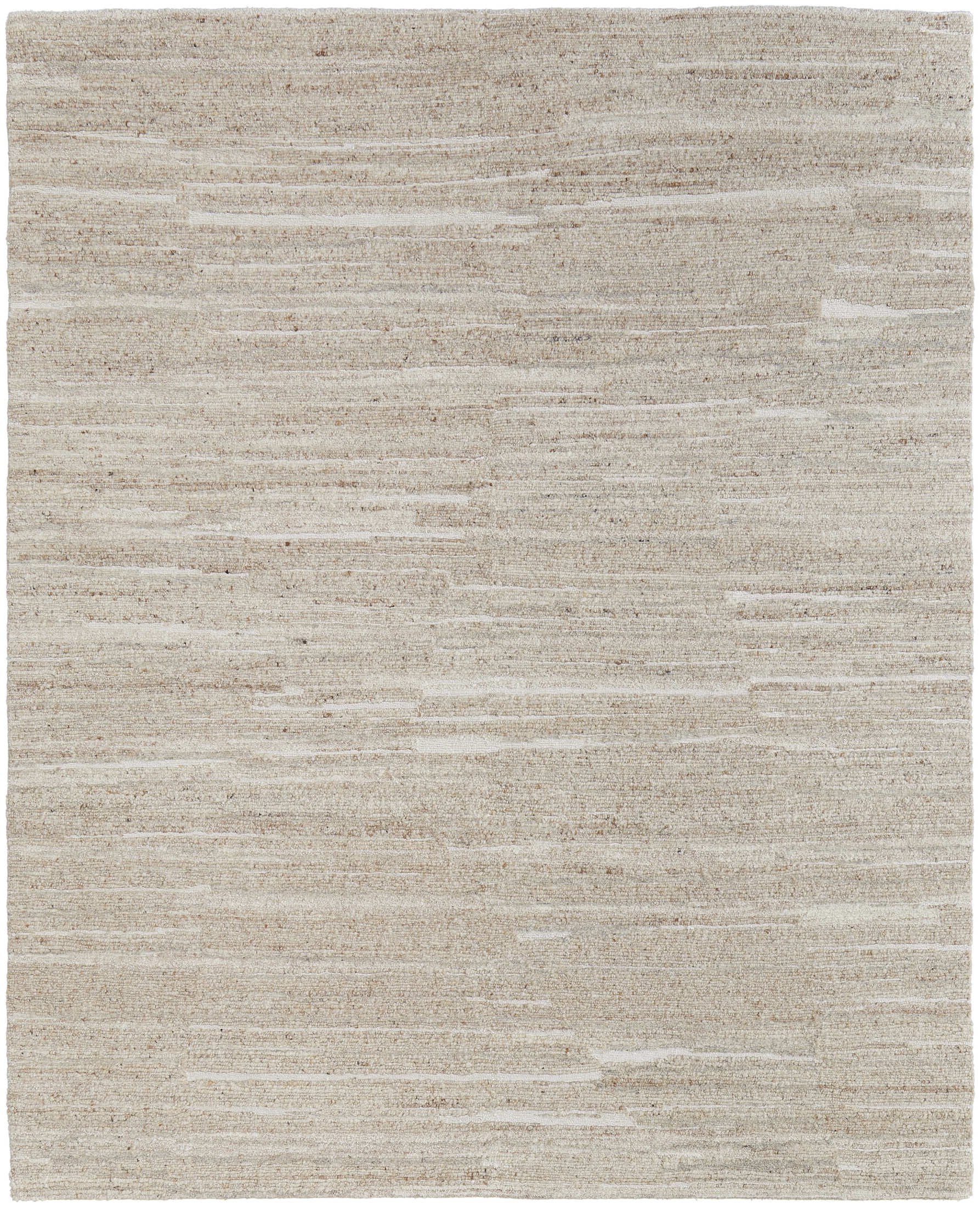 Feizy Navaro Modern Distressed, Ivory, 1'6" x 1'6" Swatch Sheen ...
