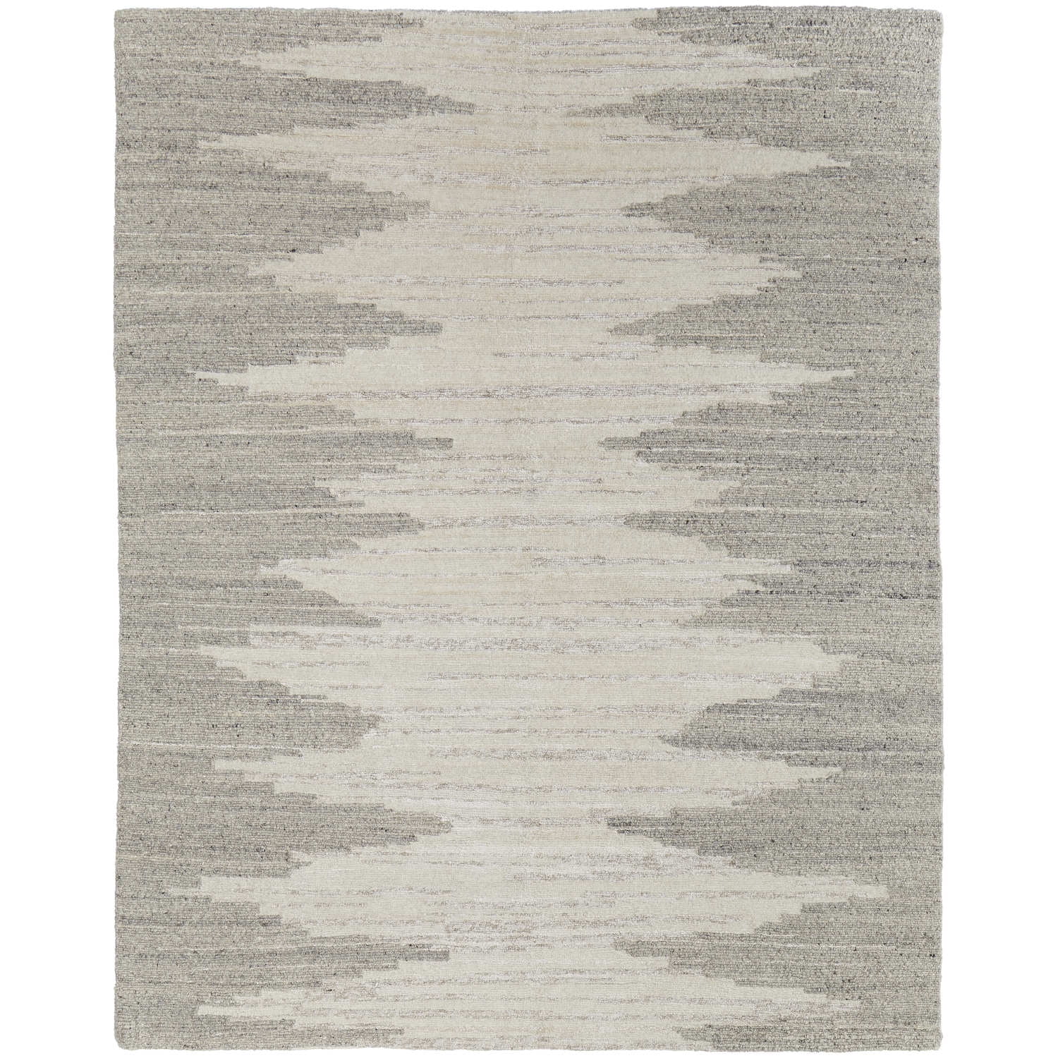 Feizy Navaro Modern Gradient & Ombre, Ivory/Tan, 5'6" x 8'6" Area Rug ...