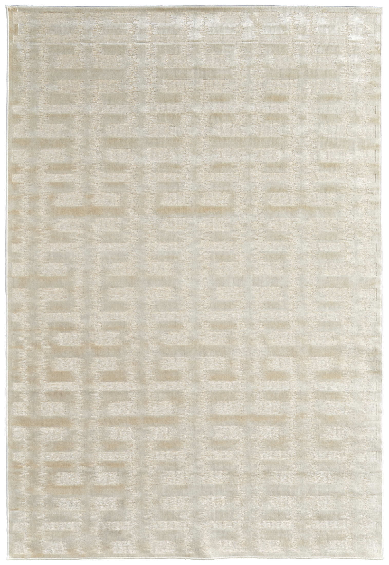 Feizy Soho Zam Transitional Geometric, Ivory/Gray, 2'1" x 3' Accent Rug ...