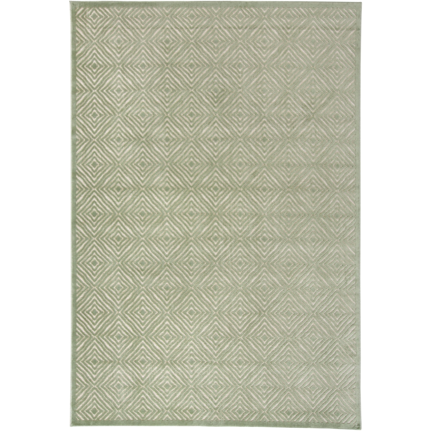 Feizy SohoMah Traditional Geometric, Green/Blue/Ivory, 7'6" x 10'6 ...