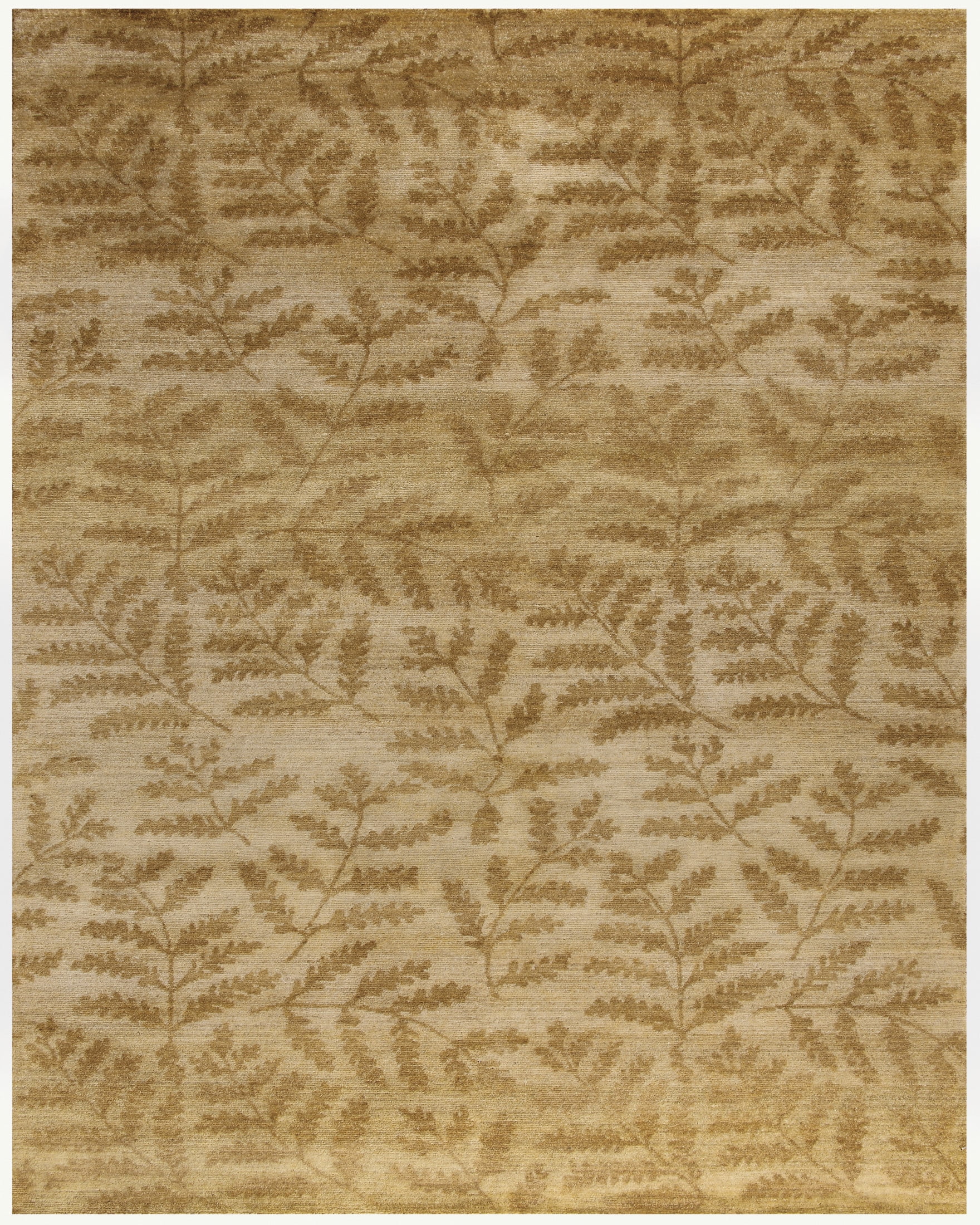 Feizy Verdigris Transitional Floral & Botanical, Tan/Yellow/Orange, 4 ...