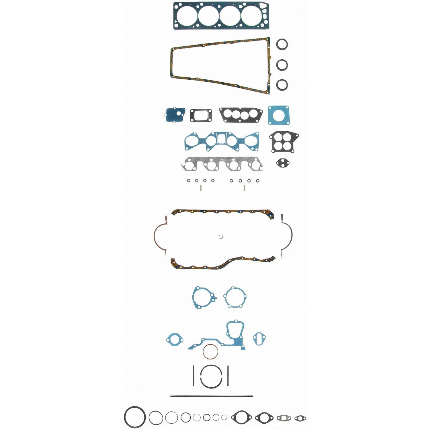 Fel-Pro 260-1162 Gasket Set For Select 79-86 Ford Mercury Merkur Models ...