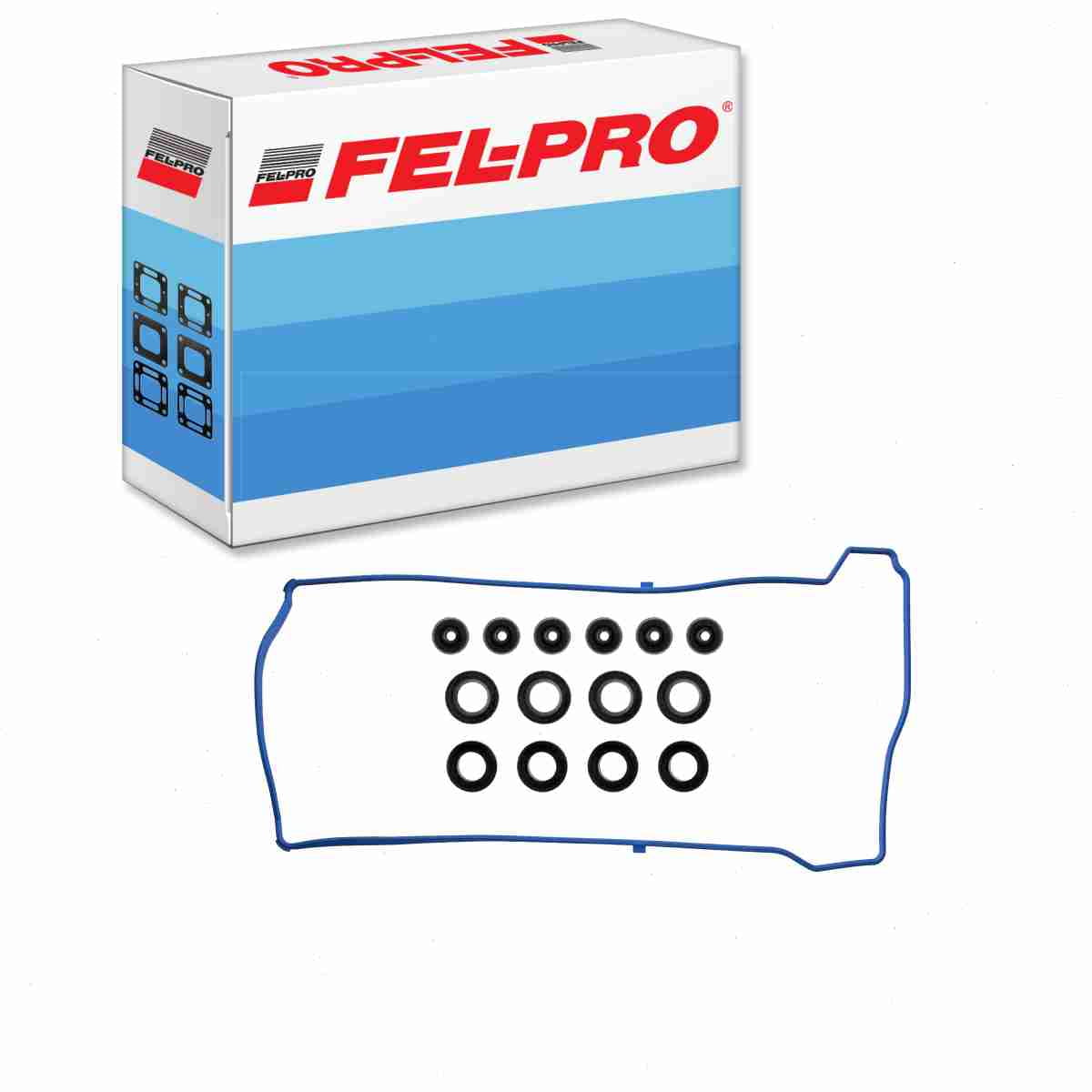 Fel-Pro Valve Cover Gasket Set compatible with Honda Accord 2.4L L4 ...