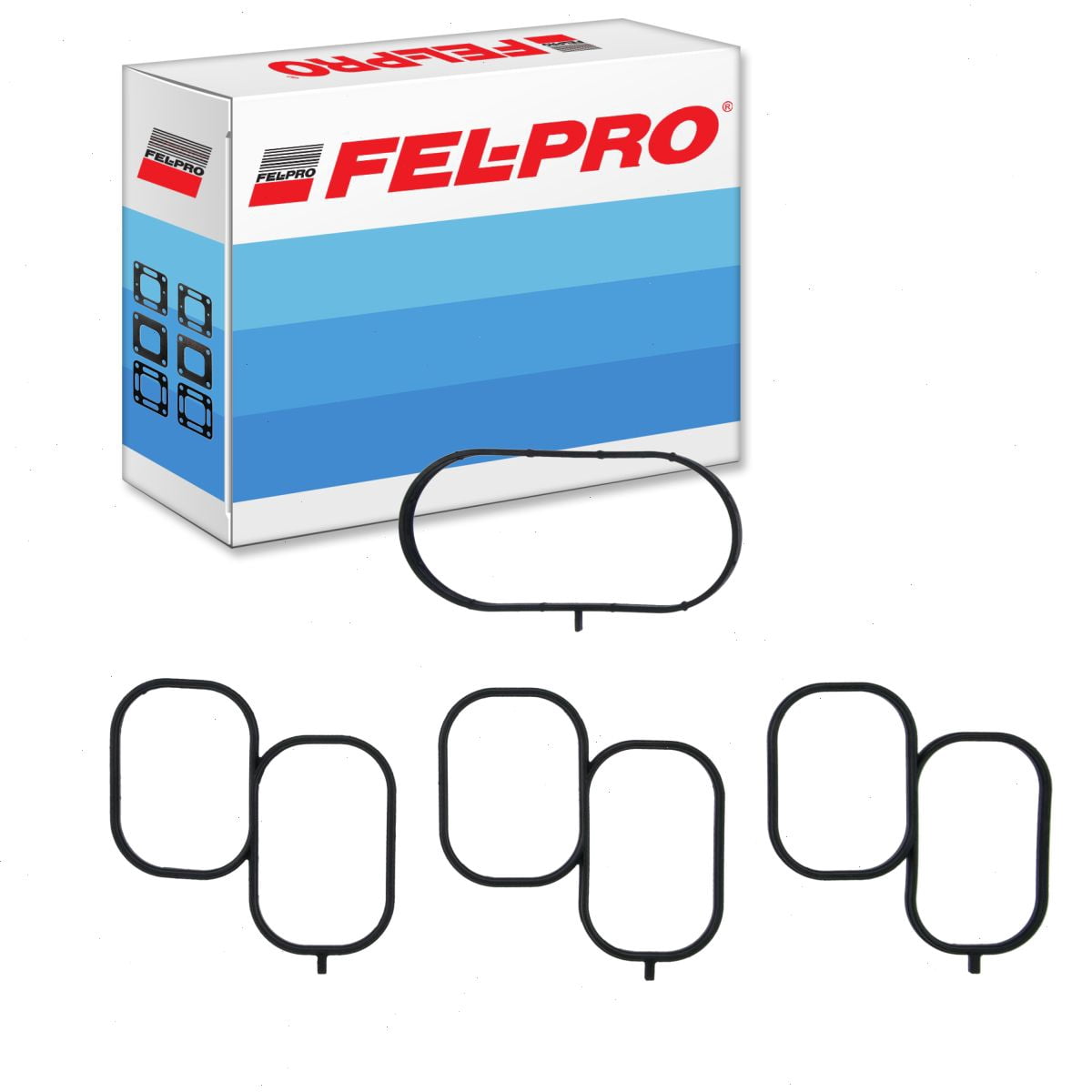 Fel-Pro Upper Fuel Injection Plenum Gasket Set compatible with Nissan ...