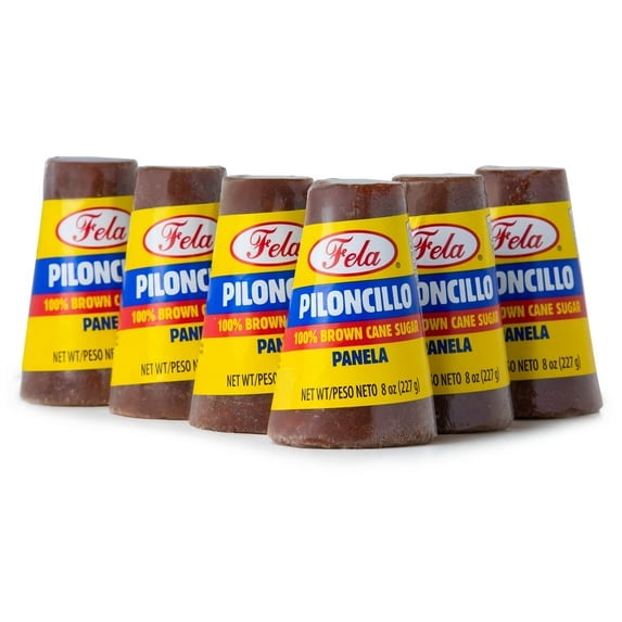 Fela Panela Piloncillo 8oz - 6 Pack - Pure Brown Sugar Cane for ...