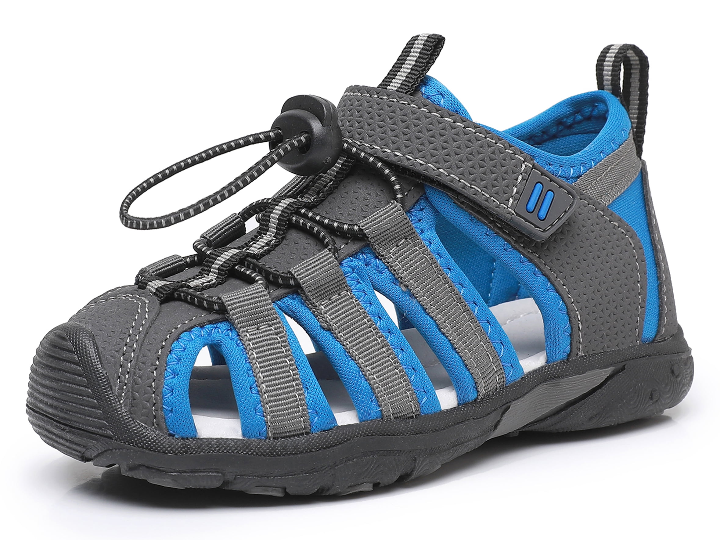 Felabo Boys Girls Kids Closed-Toe Outdoor Summer Fashion Sports Sandals ...