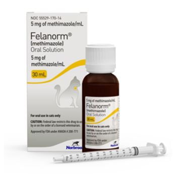 Felanorm (Methimazole) Oral Suspension for Cats 5mg/mL, 30mL HSA/FSA ...