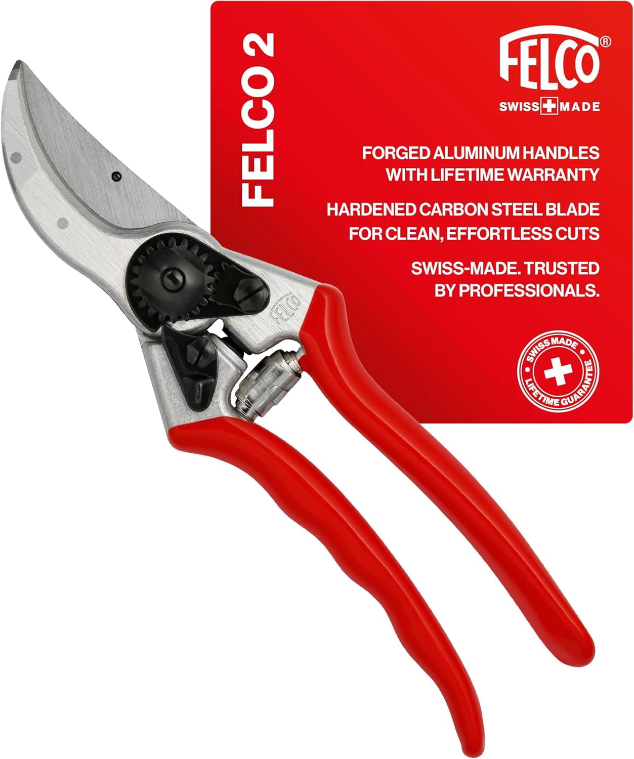 Felco F2 Pruning Shears – 9.25" Swiss-Made Garden Clippers for ...
