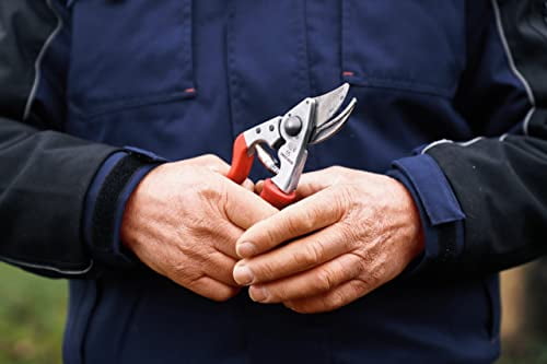 Felco Pruning Shears (F 15) - High Performance Swiss Made One-Hand Garden Pruner with Steel ...
