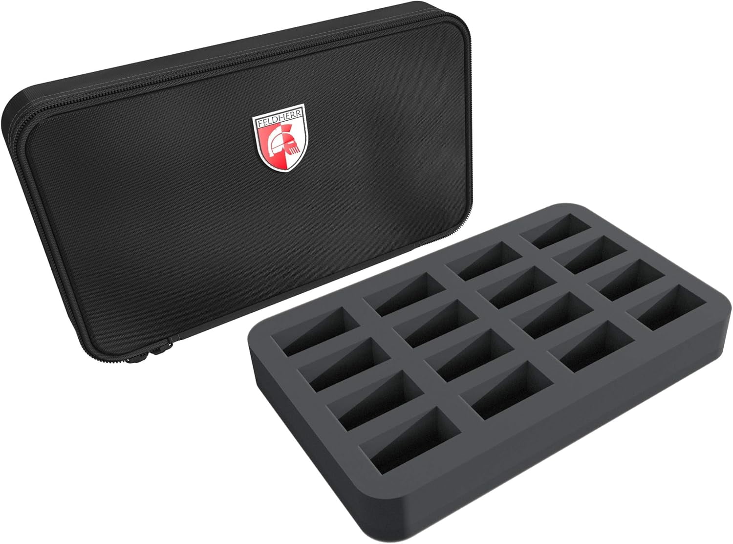 Feldherr Mini Minus Half-Size 16 Cut Outs Foam case - Walmart.com