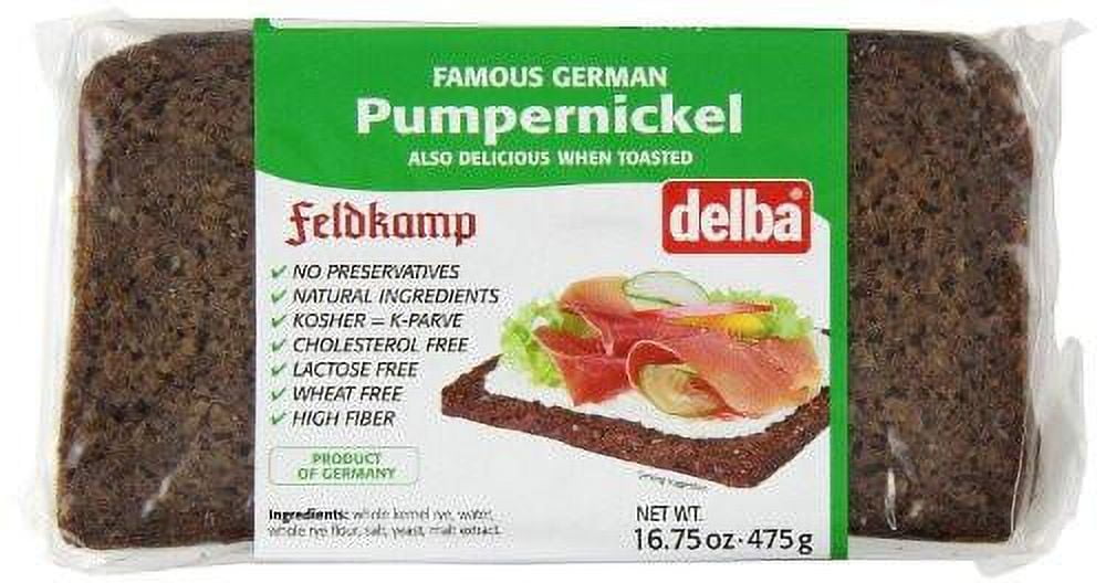 Feldkamp Pumpernickel Bread, 16.75 oz. (475 g) - Walmart.com
