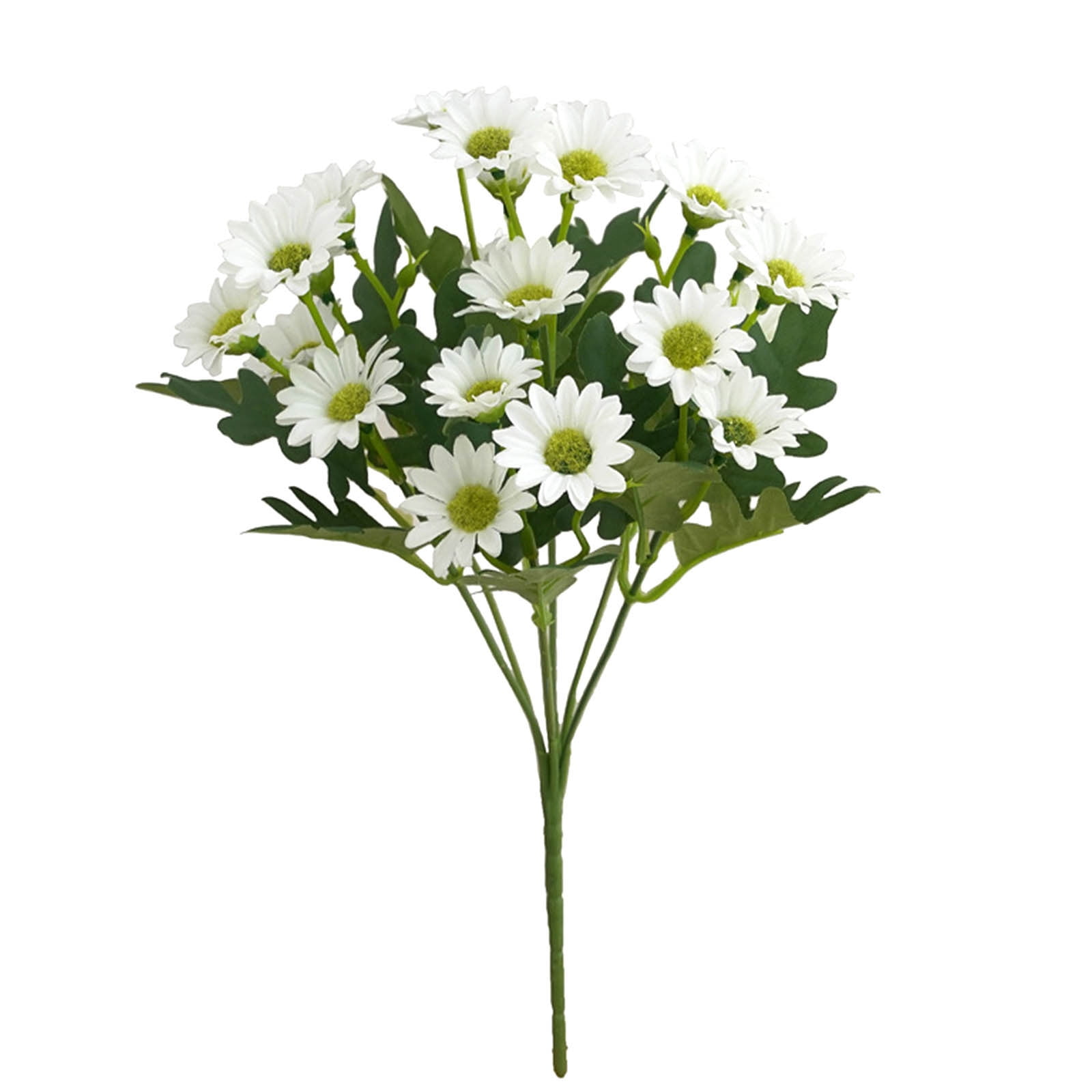 Feledorashia Artificial Daisy Flowers Fake Silk Flower Daisy Plastic ...