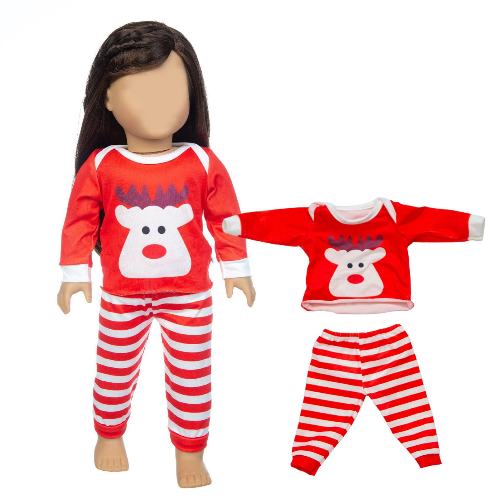 Feledorashia Christmas Gift 18 Inch Baby Doll Clothes Reborn Baby Dolls ...