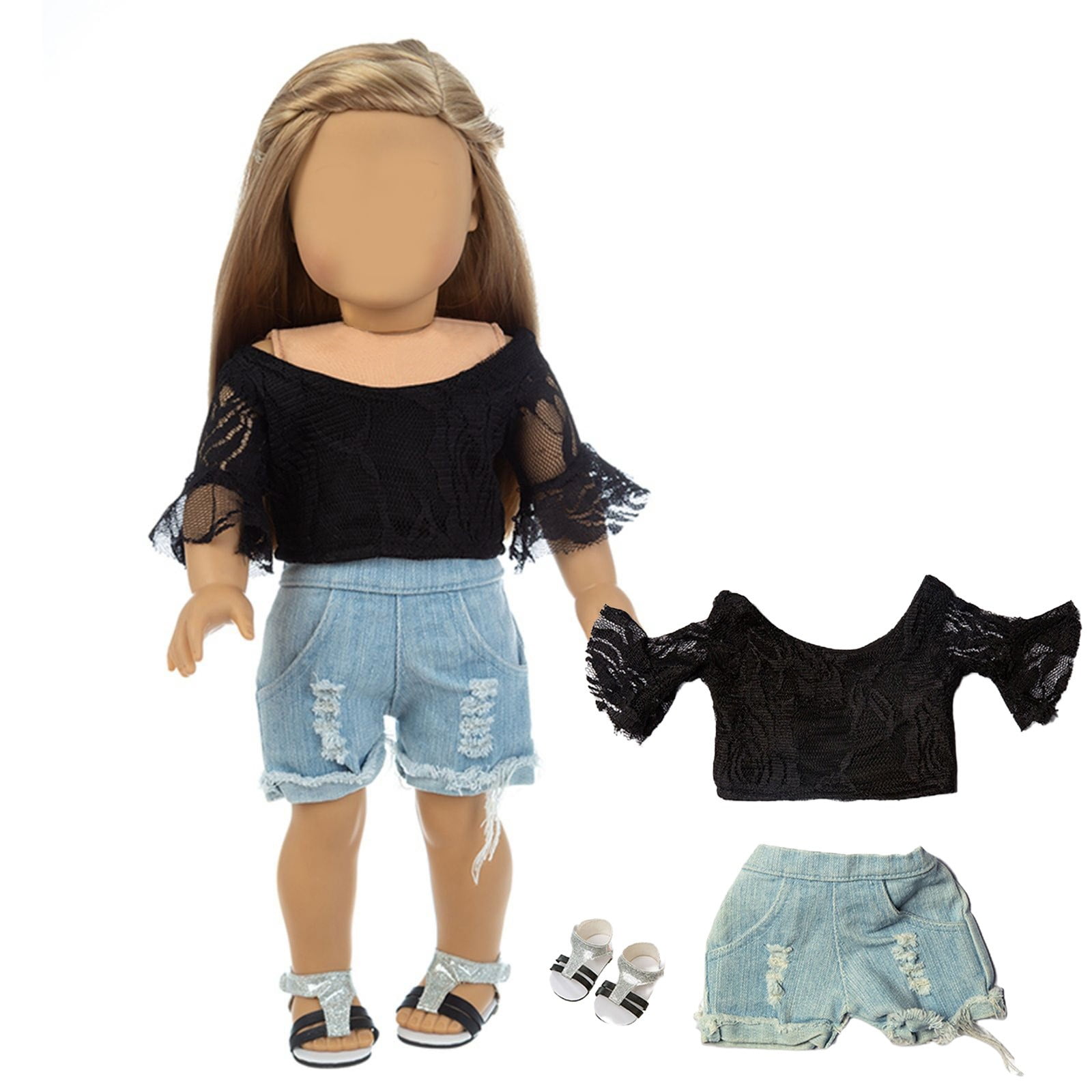 Feledorashia Christmas Gift 18 Inch Baby Doll Clothes Reborn Baby Dolls ...