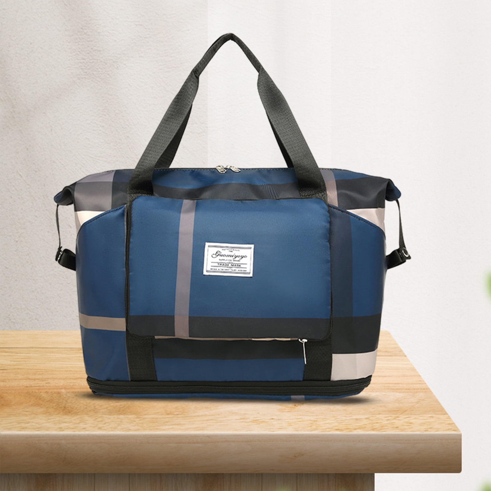 Feledorashia Large Capacity Foldable Travel Duffel Bag Tote Bag Carry ...