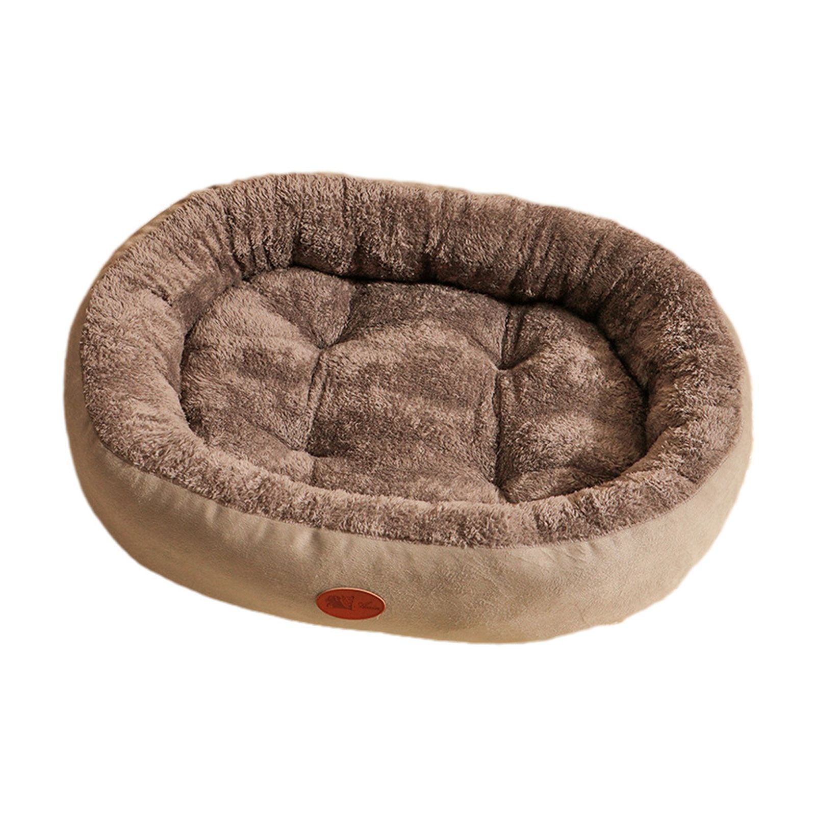 Feledorashia Oval Dog Bed for Small Dogs, All Season Universal Thick ...
